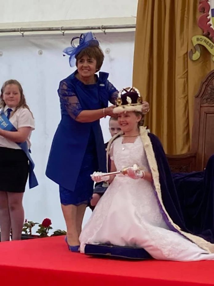 Queen Ellie Van der Hoek 2021 – Bo'ness Fair Day